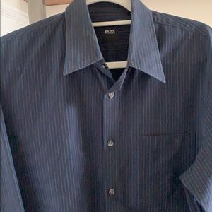 Hugo Boss | Shirts | Hugo Boss Stripes Shirt Size L | Poshmark
